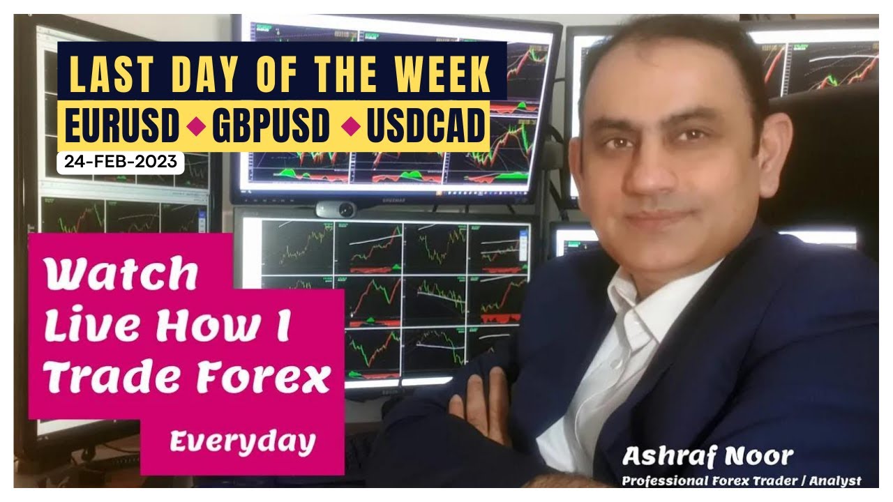 Last Day of the Week | Live Forex Trading & Coaching | Get Funded - YouTube