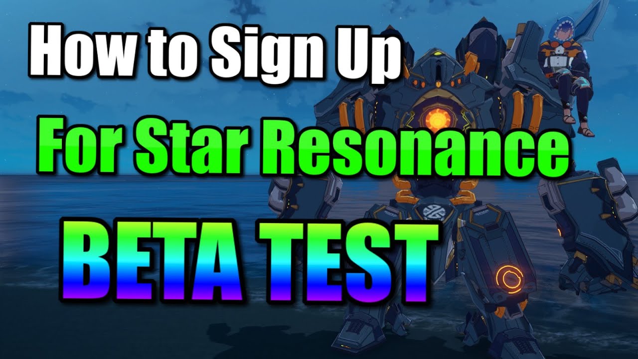 How to: Sign Up for Star Resononce BETA! | Star Resonance - YouTube