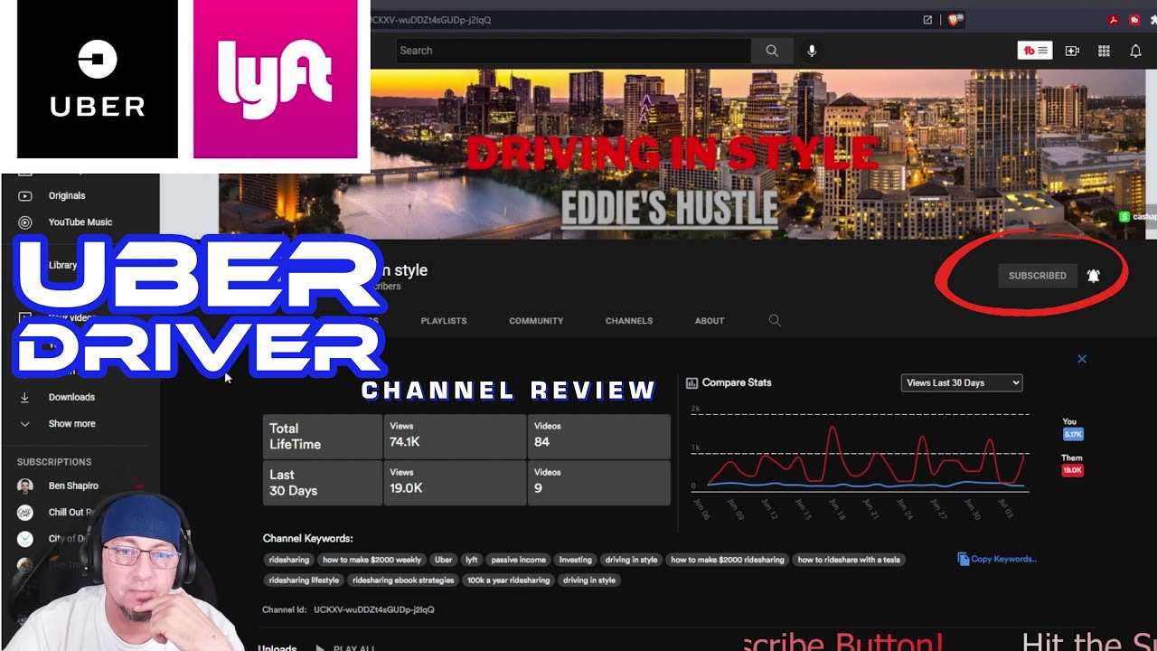 Uber Driver Channel Review - Driving in Style - YouTube