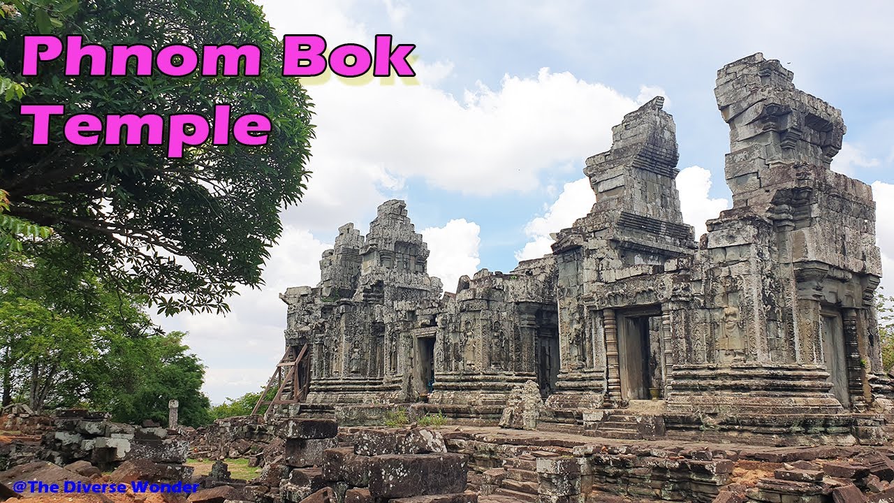Phnom Bok Temple | Phnom Bok Mountain, Siem Reap Angkor, Cambodia ...