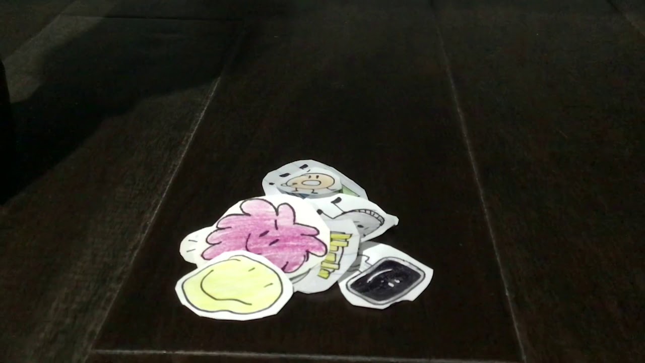 All of my BFDI paper cutouts (reupload) - YouTube