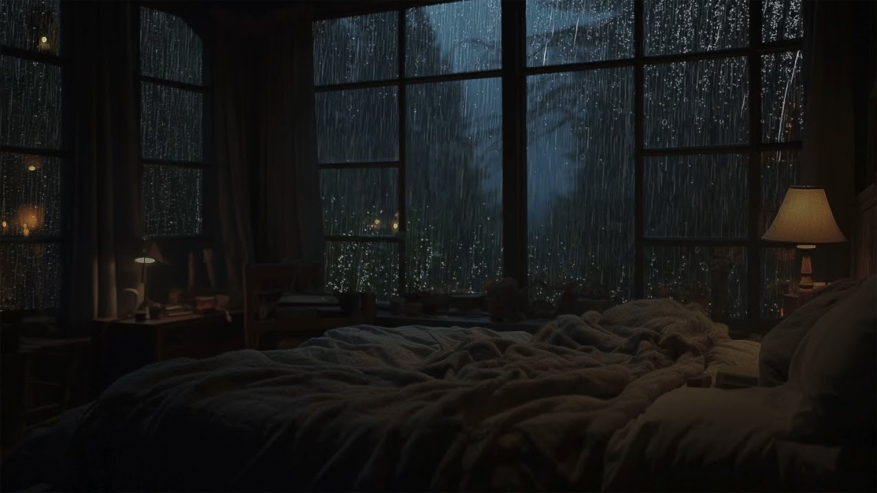 Rain Sounds for Sleep | Chill with Rain Sounds in Forest at Night for ...