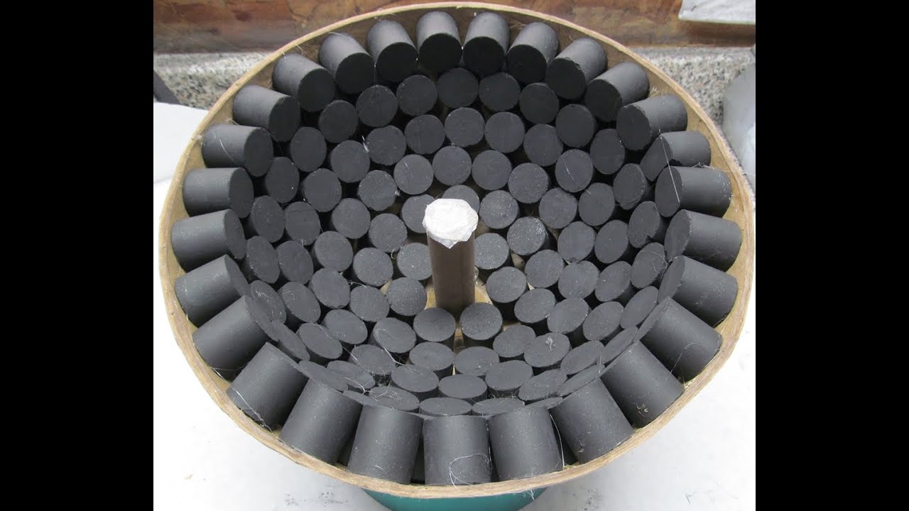 Construction, and float testing, of prototype 12 Inch Fireworks Water ...