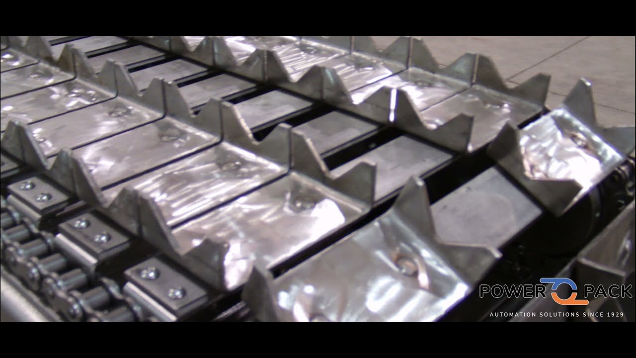 Slat Conveyors | Power Pack Conveyor - YouTube