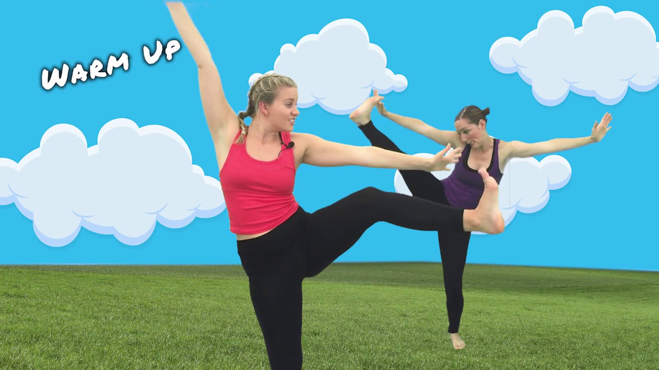 Fun Warm-Up for Kids | Energetic Routine with Bright Colors and Simple ...