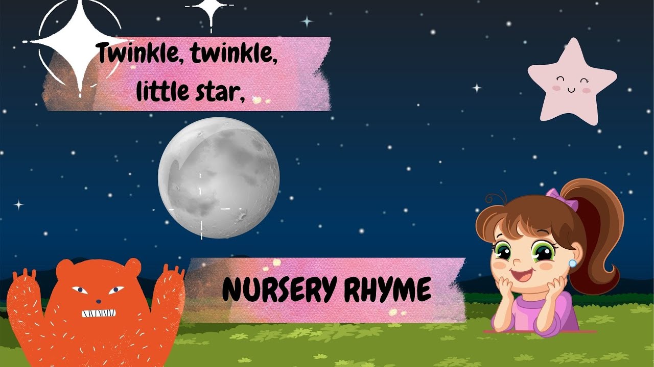 Twinkle Twinkle Little Star 🌟| Lullaby| Classic Nursery Rhyme for Kids ...