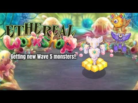 Getting Brand new Ethereal Workshop monsters Wave 5!! - YouTube