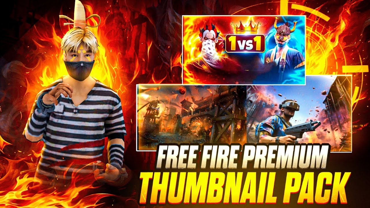 Free Fire Thumbnail Pack 🥵 FF Thumbnail | Free 2 Use | High Quality ...