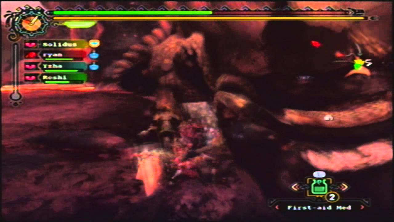 Monster Hunter 3 Tri: 3* Online Quest: The Volcano's Fury - YouTube