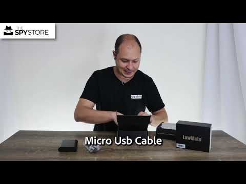 LawMate® PV-PB20i Power Bank Covert Spy Camera DVR - Unboxing