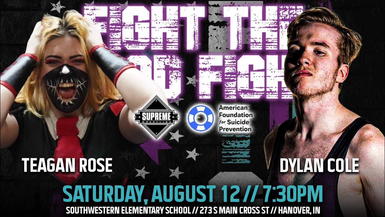 Dylan Cole vs. Teagan Rose // Supreme Wrestling "Fight The Good Fight ...