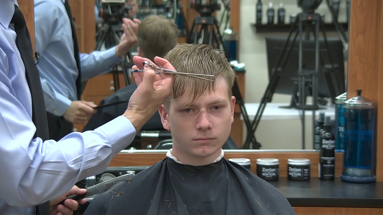 Haircut transformation tutorial: Undercut Hairstyle with Greg Zorian ...