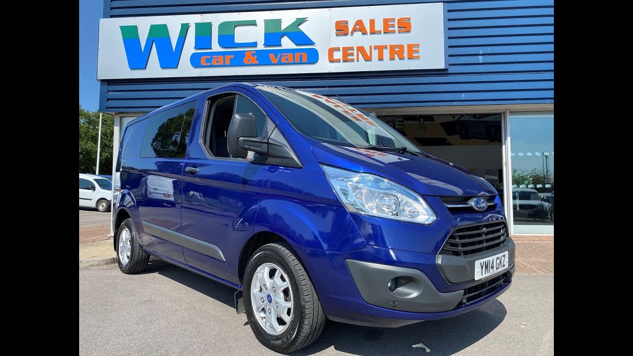 Ford TRANSIT CUSTOM 270 TREND LR SWB DCB 6 SEATER CREWVAN - YouTube