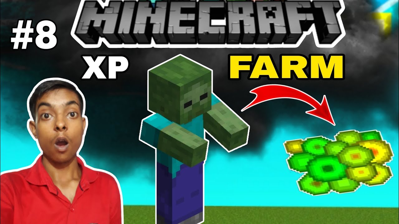 I MAKE THE XP FARM IN MINECRAFT | MINECRAFT | MINECRAFT GAMEPLAY #8 ...
