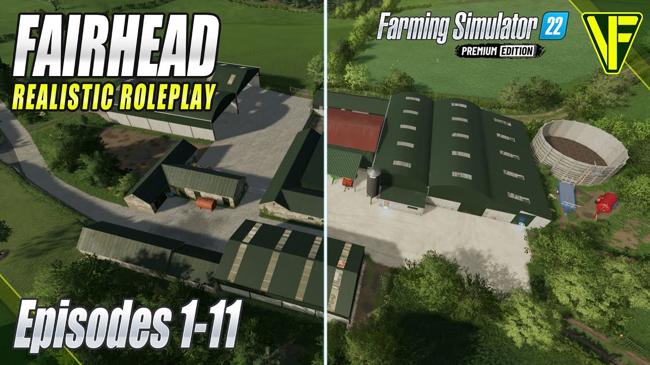 I Spent A Year Rebuilding My Farm (Part 1) | Fairhead Supercut (Eps 1 ...
