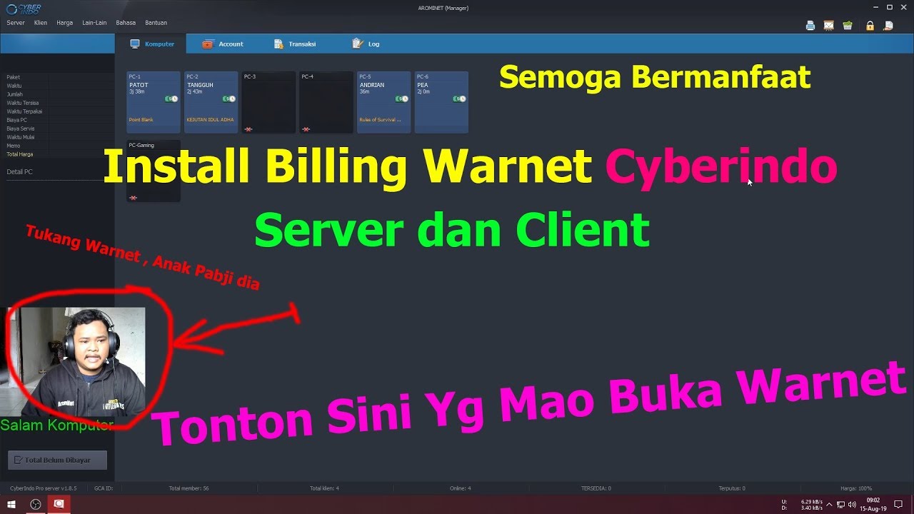 Install Billing Cyberindo Server dan Client Lengkap Jelas - Internet ...