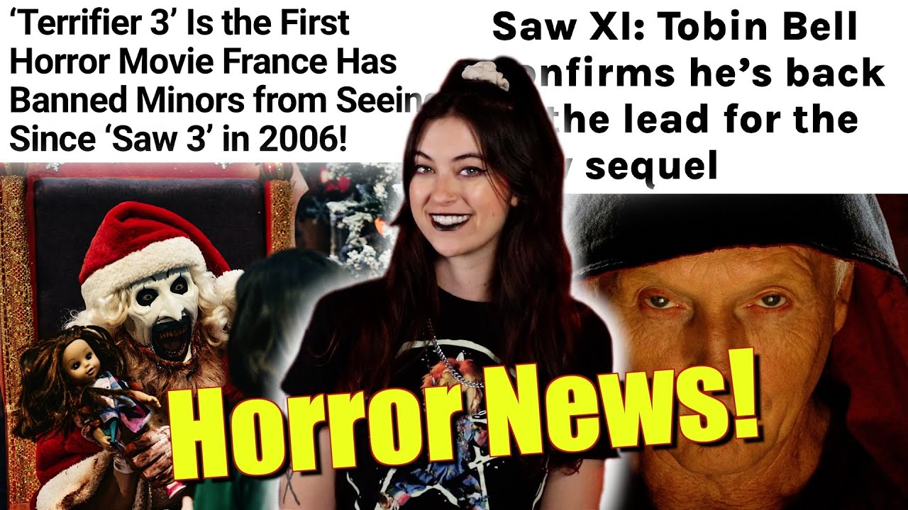 Horror Movie News! Terrifier, Saw, and more! - YouTube