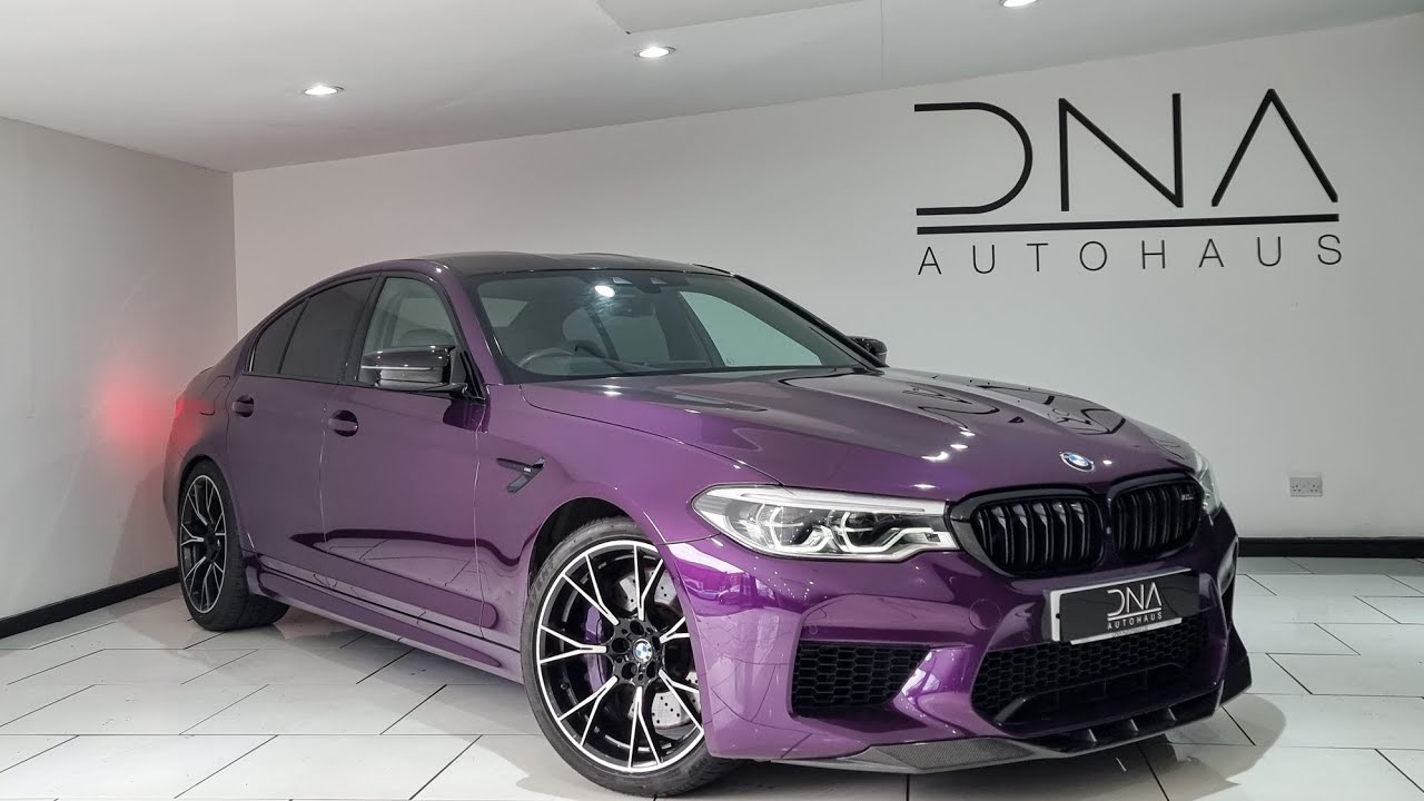 2018 BMW M5 Competition - Individual Twilight Purple Pearl - YouTube