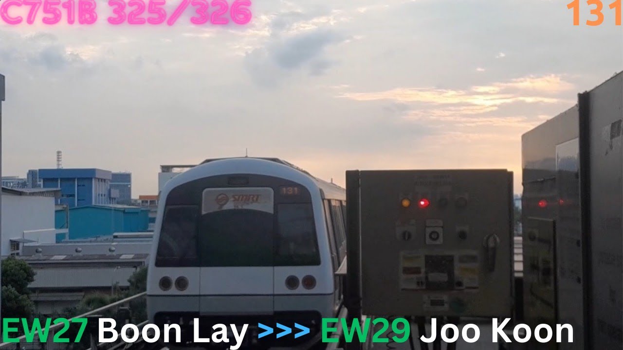 [Lion motor] SMRT KNS 325/326---[Boon Lay → Joo Koon] - YouTube