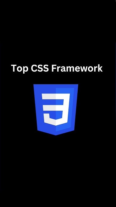 Top Css Framework 👩💻 Shorts Cssframework Webdevelopment Coding Css Webdevelopment Youtube
