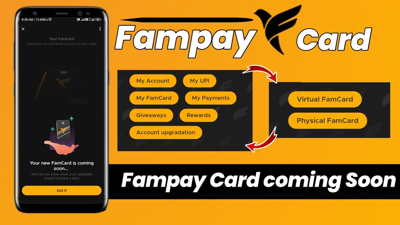 Fampay Card Coming soon problem solved ‍🔥fampay New Virtual card 💳 ...