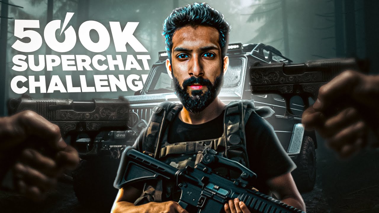 500K Superchat Challenge!! - India - PUBG MOBILE - BGMI 2.7 Update ...