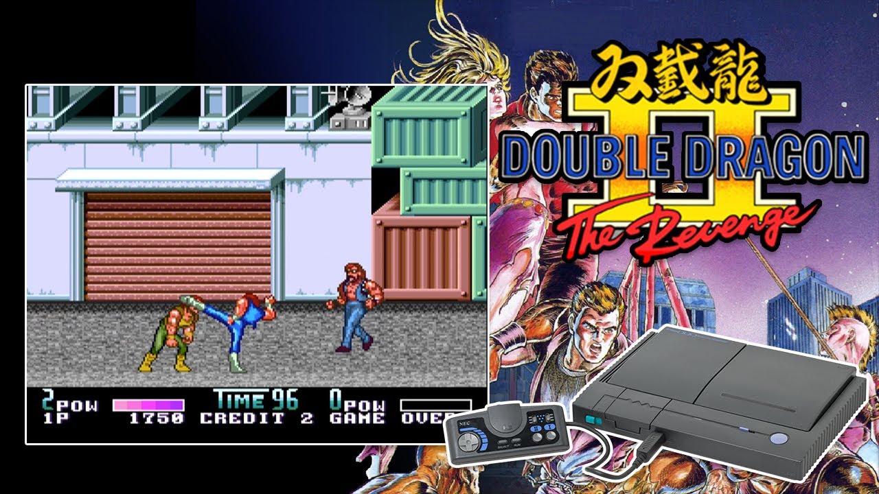 🎮 DOUBLE DRAGON 2 🔸 PC Engine 🔸 Une bonne alternative aux versions NES ...