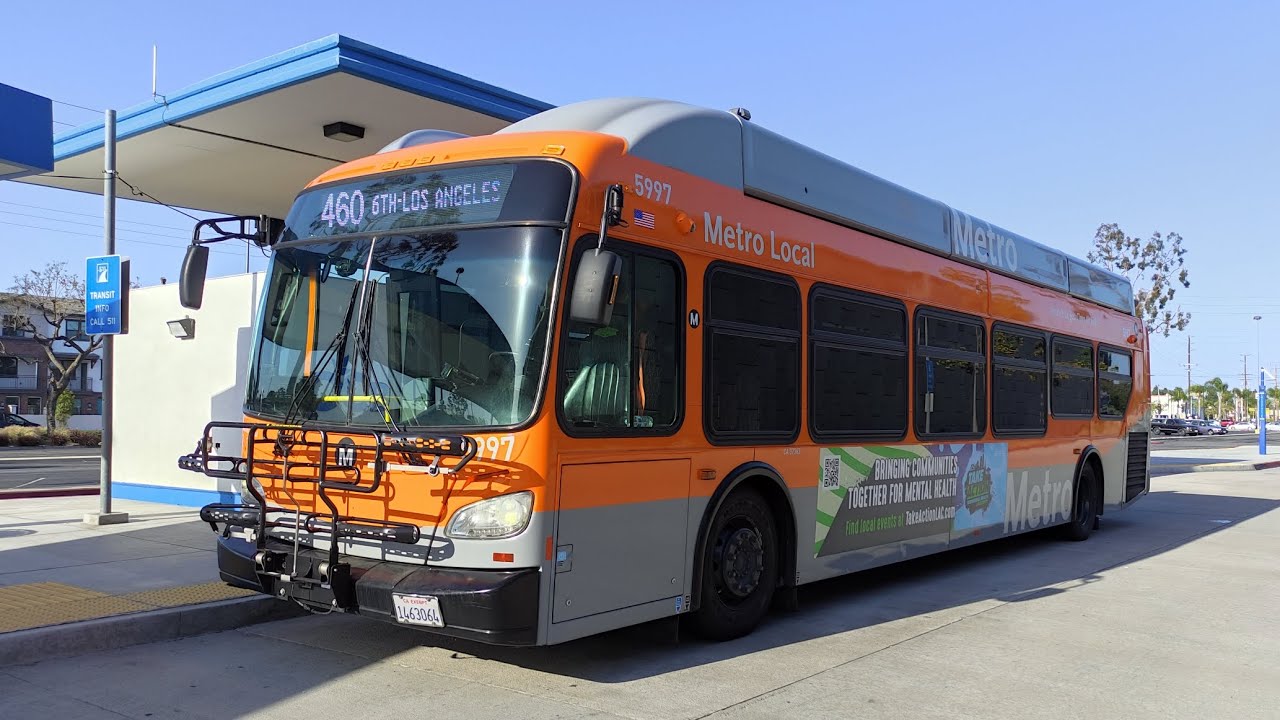 LACMTA 2014 New Flyer XN40 #5997 - YouTube