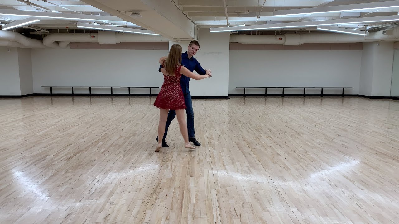 Box Step Waltz - Transition to Cross-Step Waltz - YouTube
