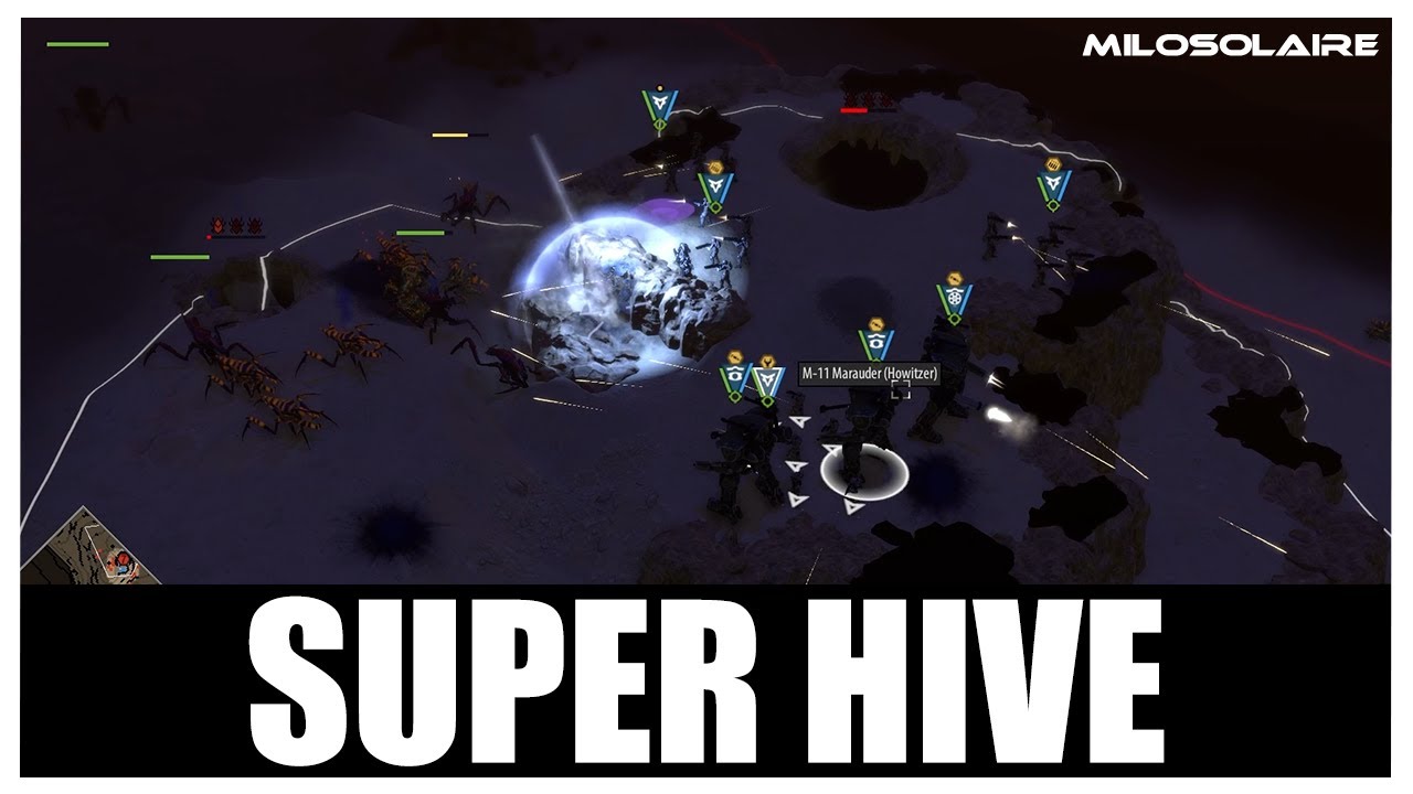 Super Hive | Steam Workshop Map | Starship Troopers: Terran Command - YouTube