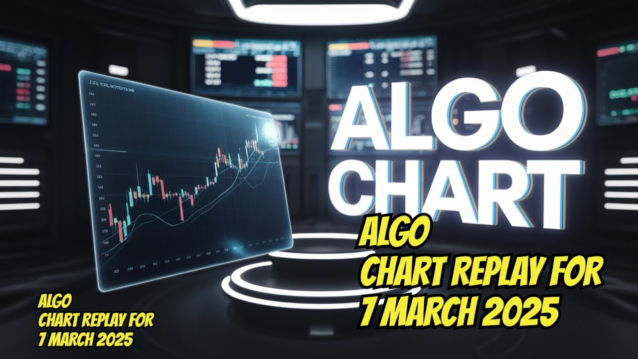 ALGO crypto chart replay for 7 March 2025. Let's do this - YouTube
