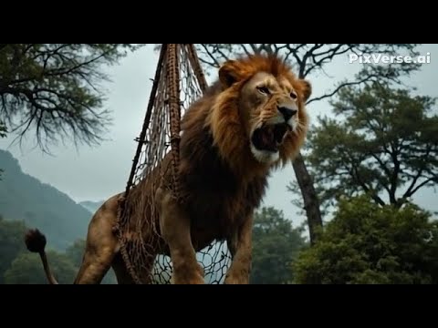The Lion hanging: A Powerful Lesson in Kindness | Heartwarming Story ...