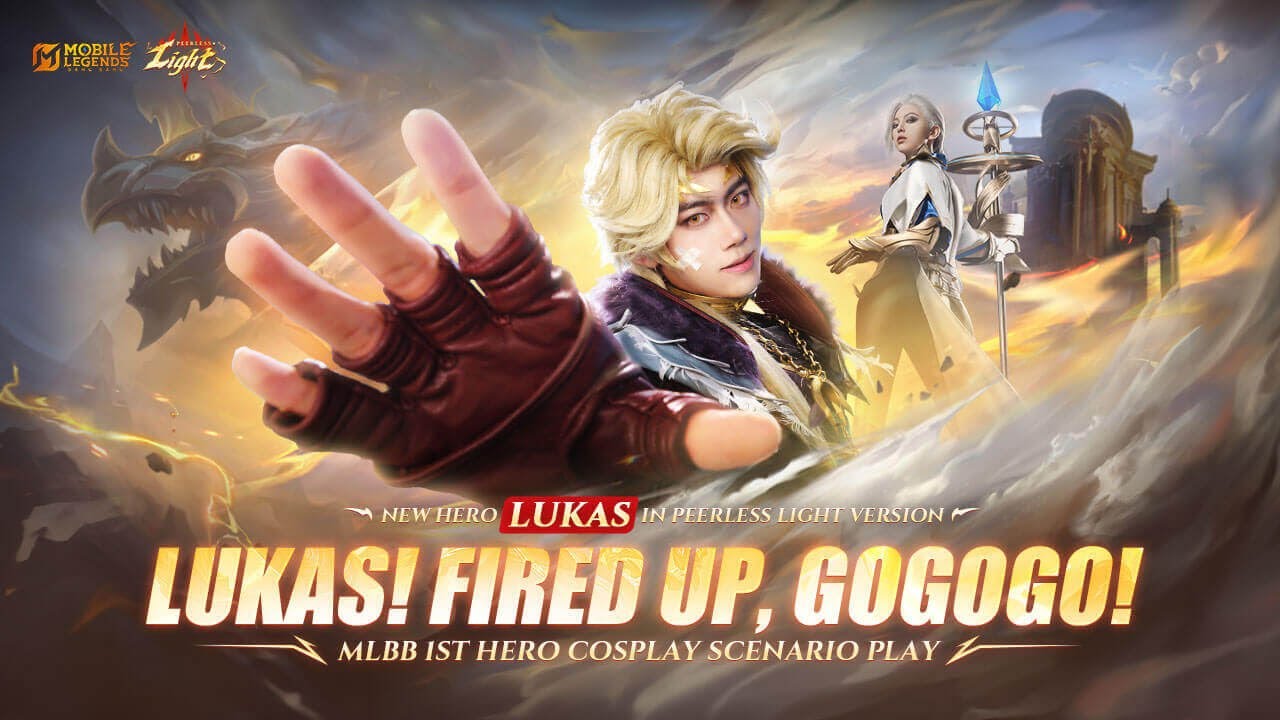 Lukas! GOGOGO! | MLBB 1st Hero Cosplay Scenario Play | Mobile Legends ...