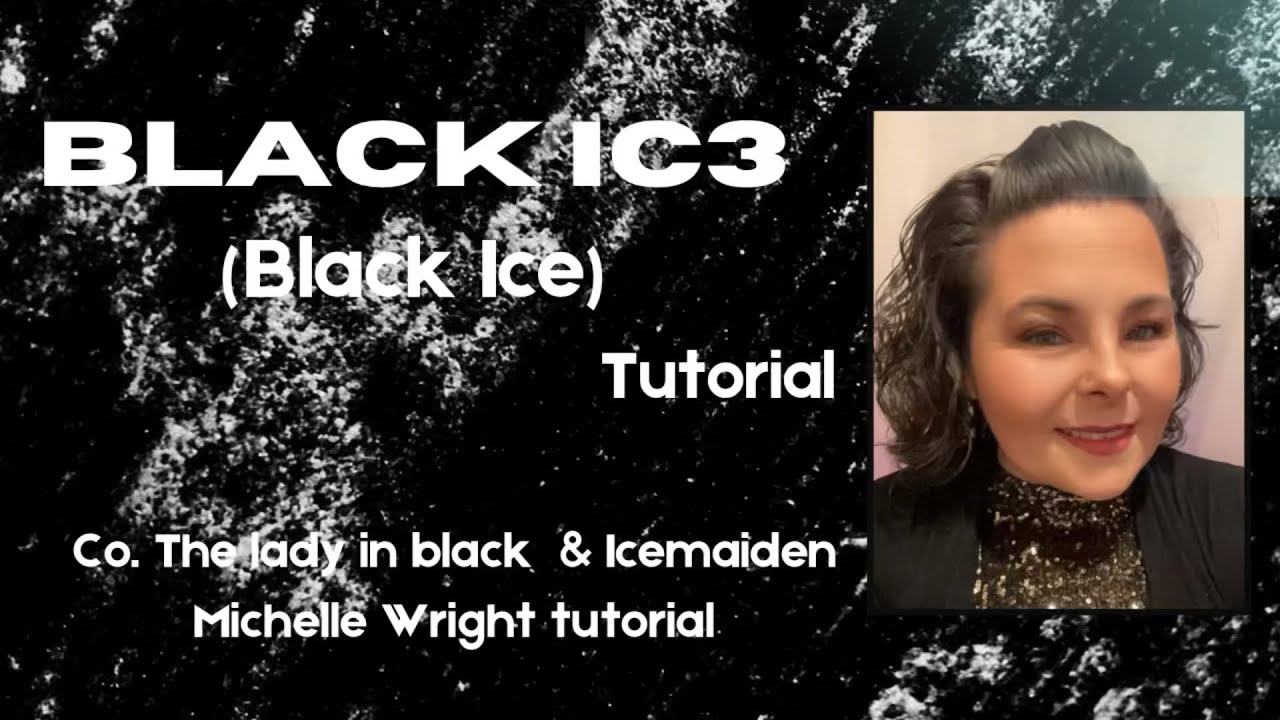 Black Ic3(Black ice) line dance tutorial Inter/Adv choreography by The lady in Black & Icemaiden ...