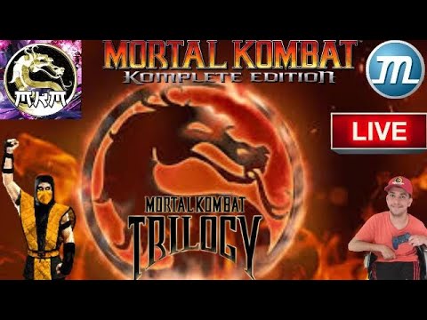 🔴 | MK Komplete Plus | MK Trilogy MUGEN inspirado na versão para PS1 🐲🐉 ...