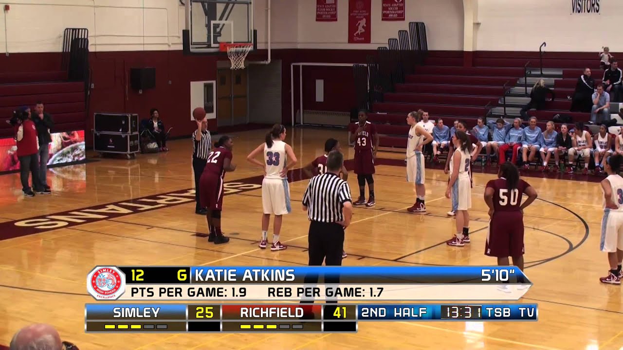 High School Girls Basketball: Simley vs. Richfield - YouTube