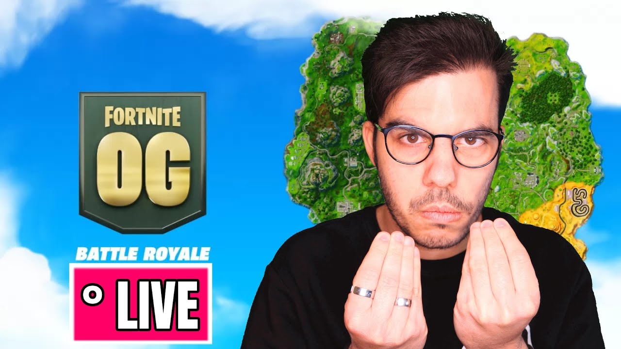 🔴Fortnite OG - Oggi cambierà di nuovo la MAPPA? 😁 FORTNITE LIVE ITA ...