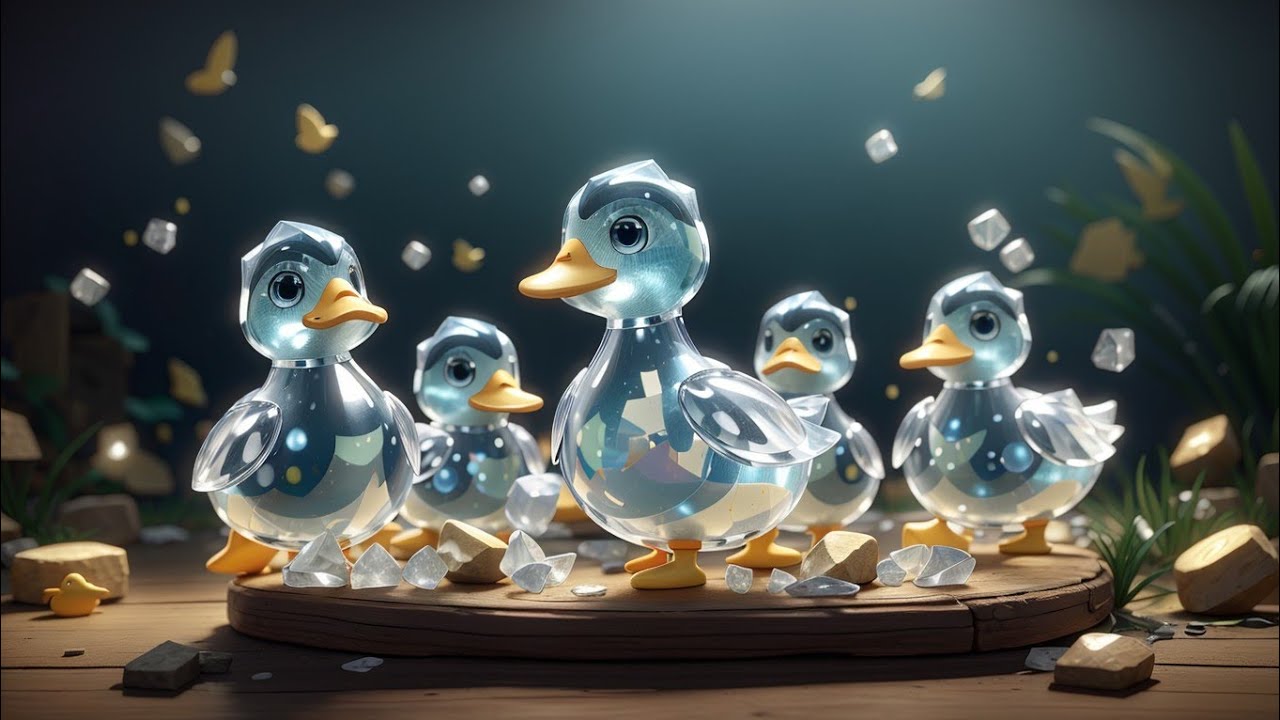 Five Little Ducks Went Out One Day | Animated Kids Song"🐥🐥🐥~'4k - YouTube
