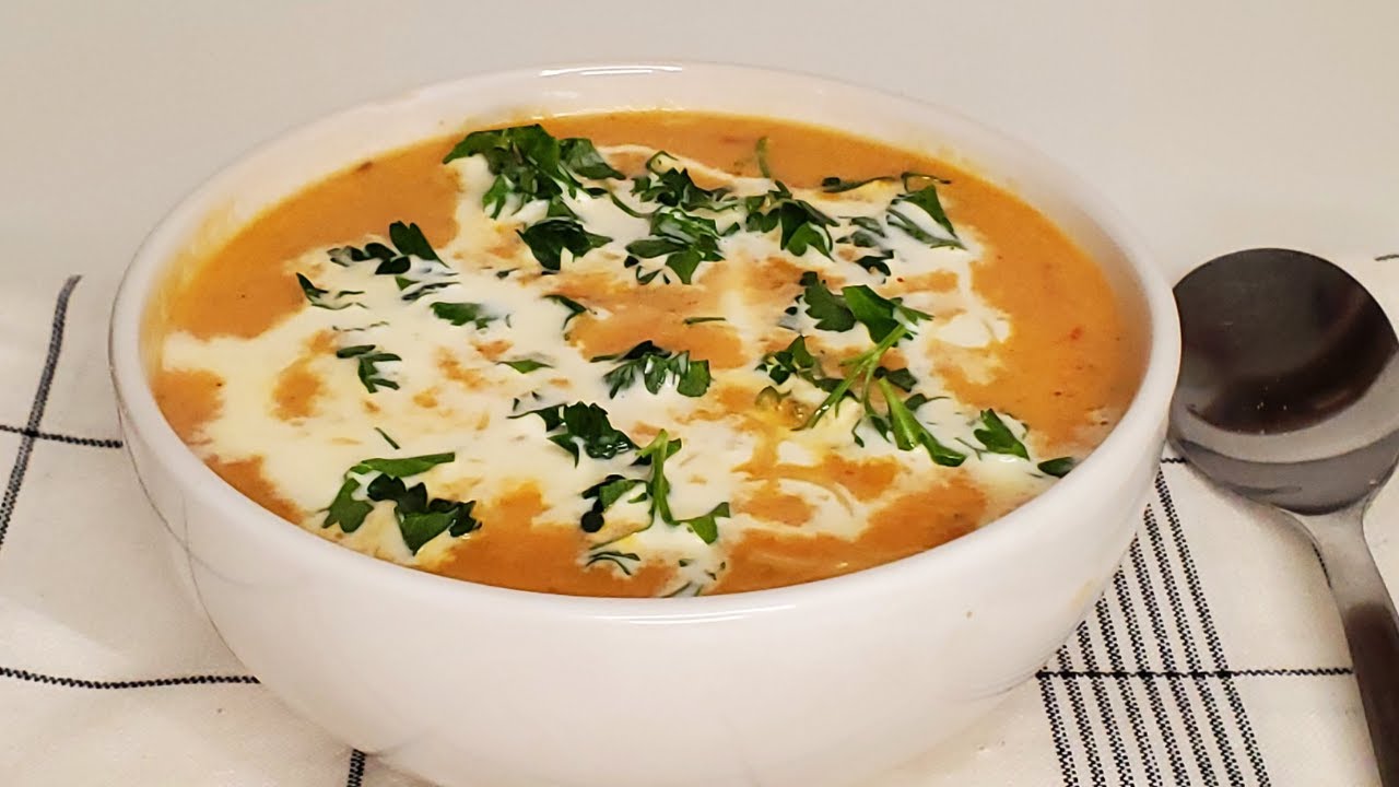 Shurbad macaan oo fudud | Creamy and delicious tomato soup - YouTube