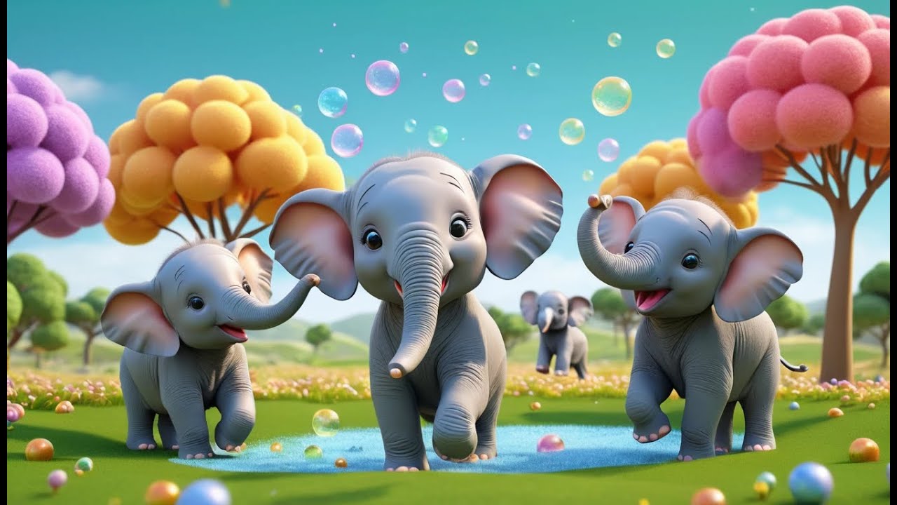 Counting to 10 with Elephants – Learn Numbers 1 to 10 with Animals ...