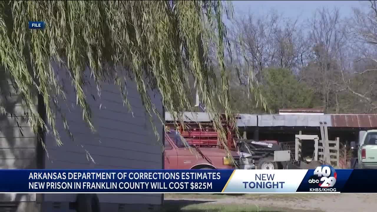 Arkansas department of corrections estimates new prison in Franklin ...