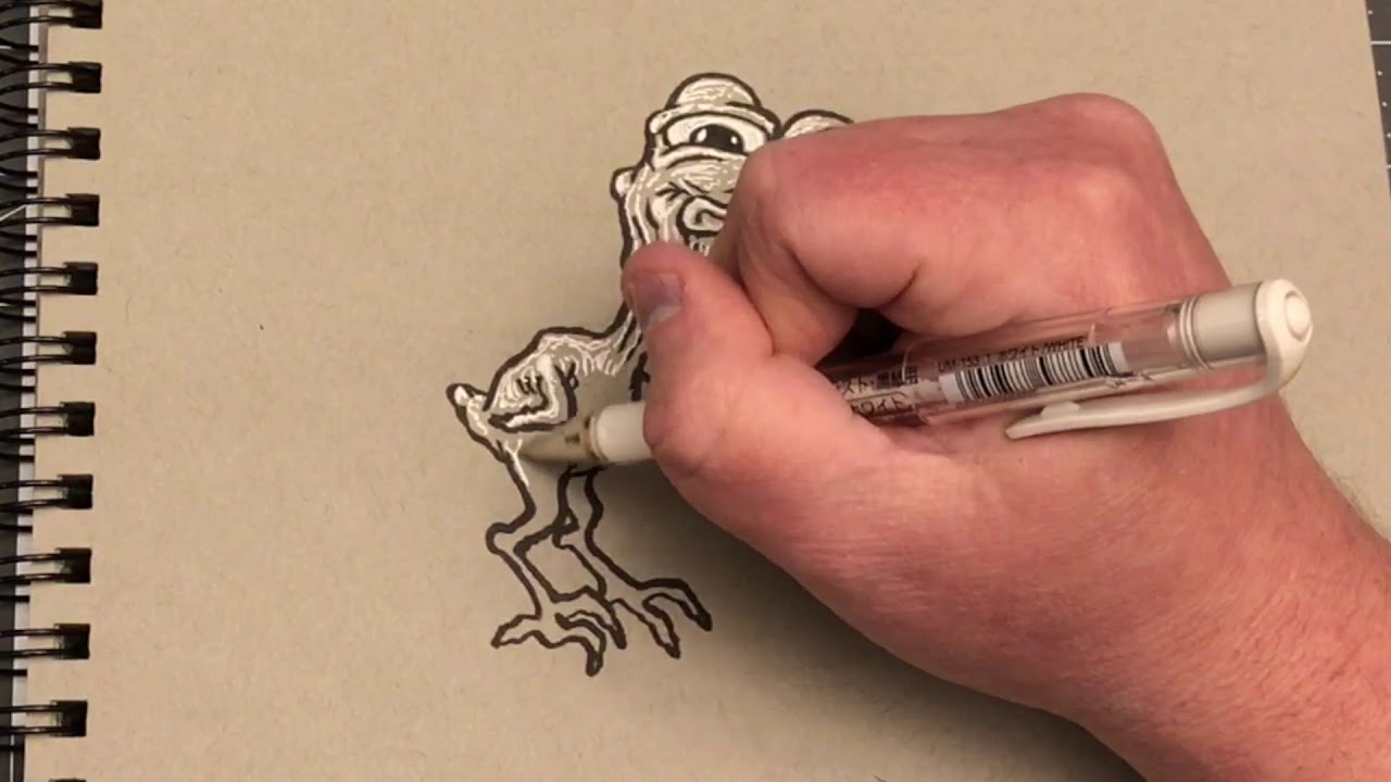 Let's Draw a Baby Bird - 0128 - Speed /Time Lapse Drawing Tutorial ...
