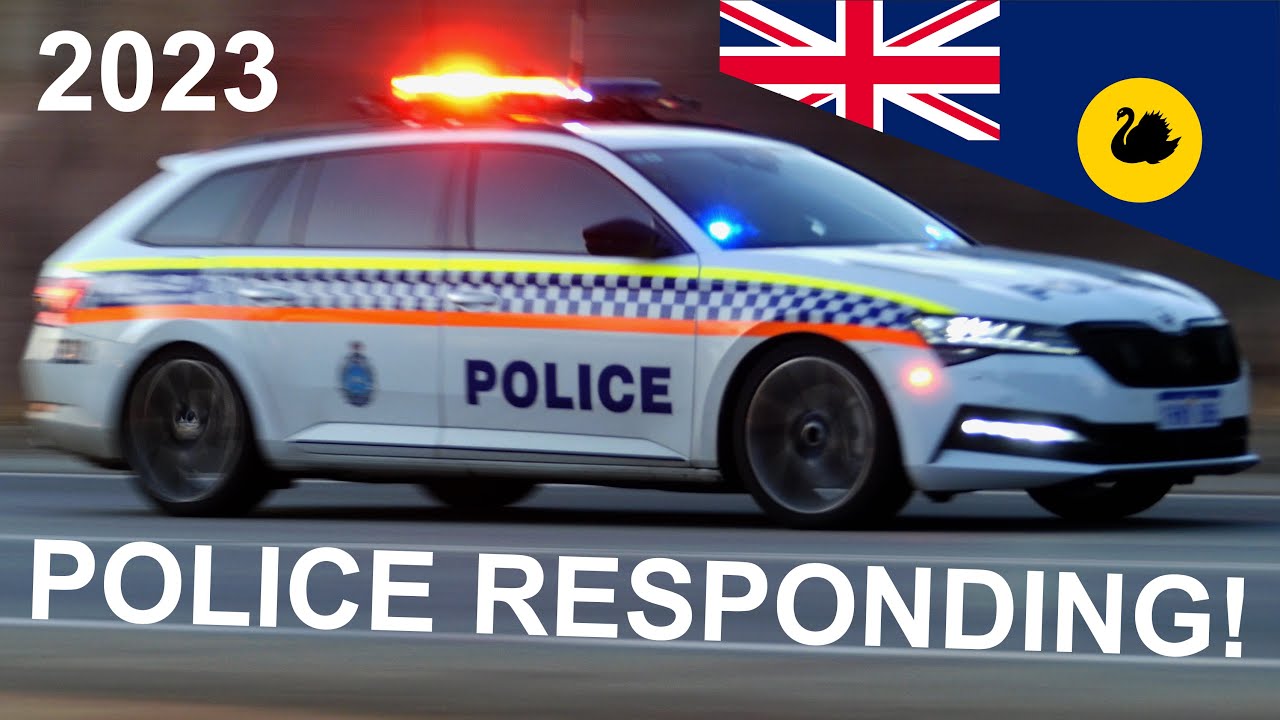 2023 Police Vehicles in Action - Perth, Western Australia - YouTube