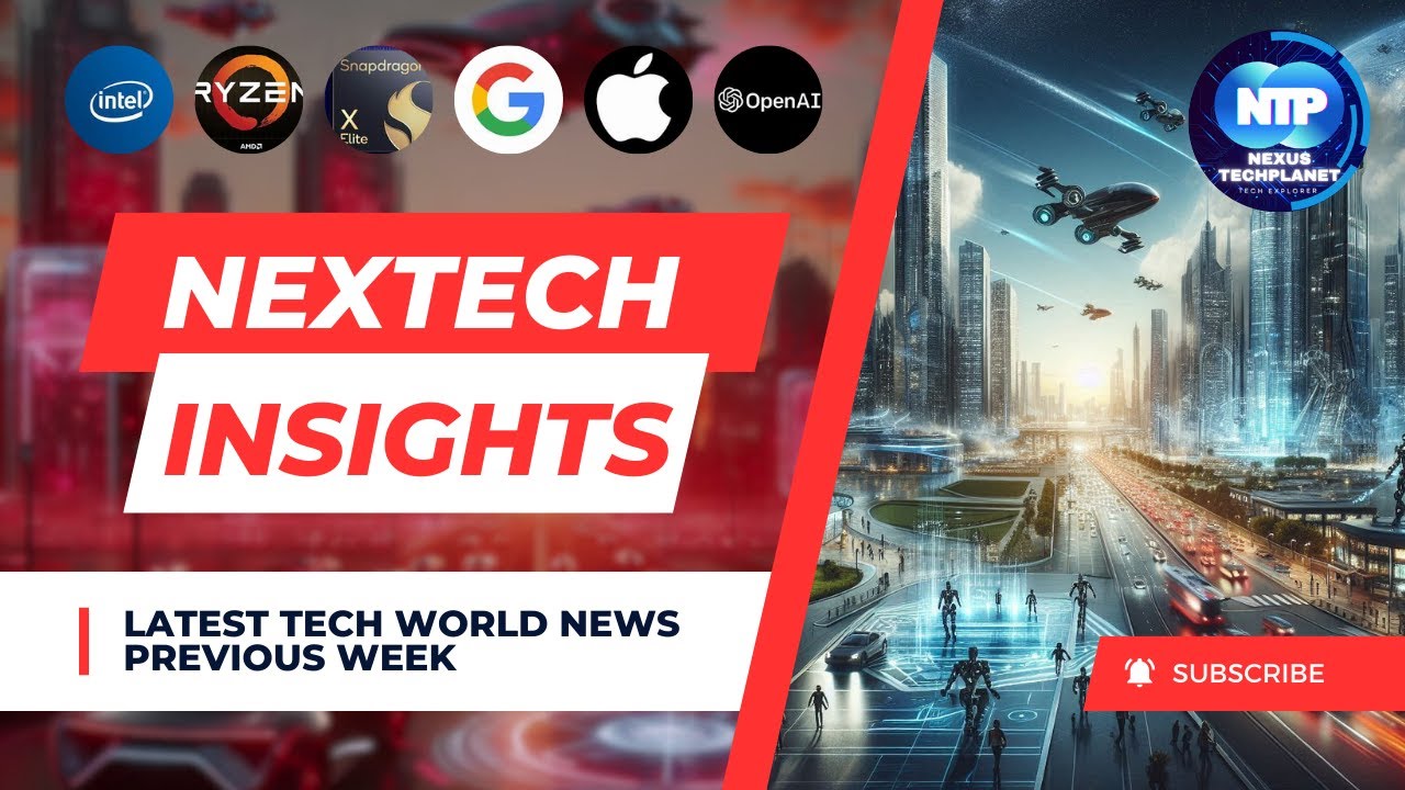NexTech Insights 😊💻 | First Episode | Top 8 Tech news - YouTube