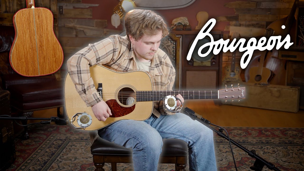 Incredible Acoustic Showcase | Custom Bourgeois! | High Quality Specs ...