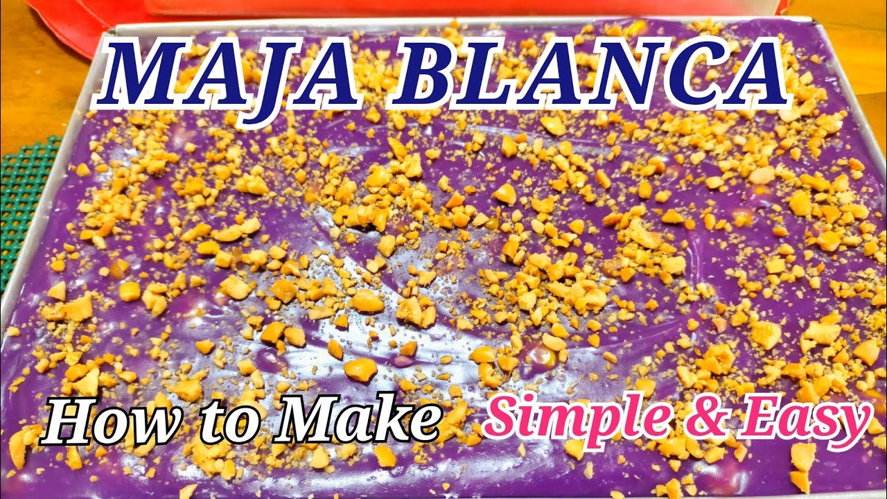 How to Make Simple MaJa | Home Made | Color Violet | Allan June Vlog ...