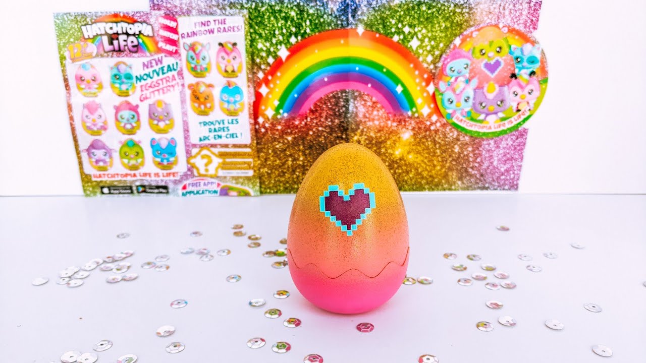 Hatchimals Hatchtopia Life unboxing a rare one - YouTube