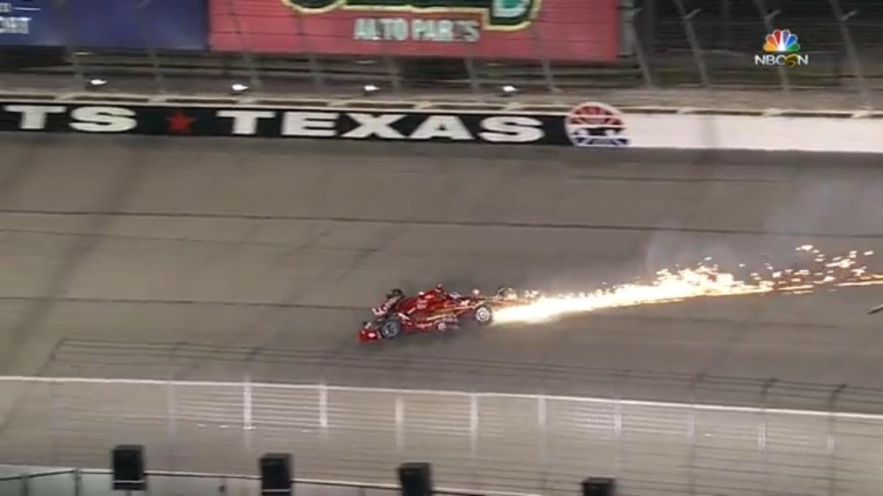 All Crashes From The 2016 Firestone 600 at Texas Motor Speedway - YouTube