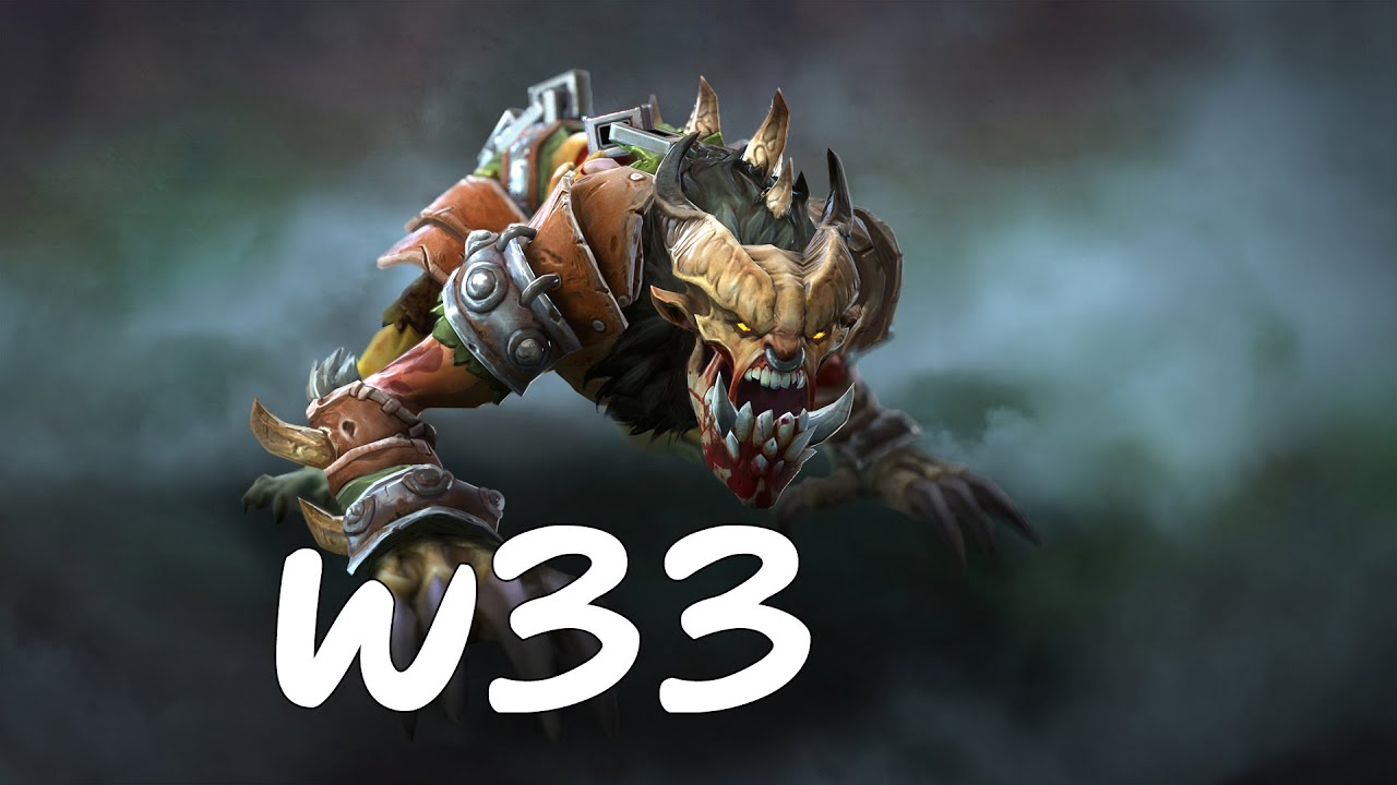[Dota2] w33 Pro Plays Heroes LifeStealer Jungle Ranked Game [ w33 ...