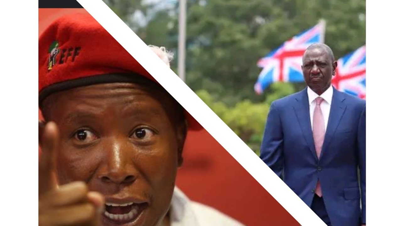 The day julius Malema boldly and courageously took P.Ruto head on ...